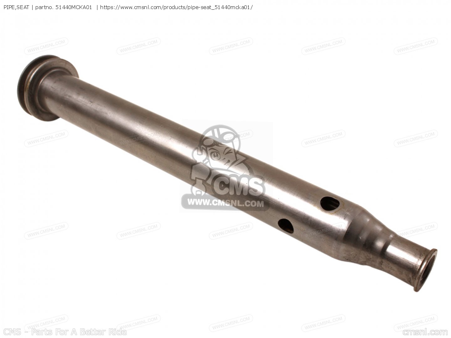 51440MCKA01: PIPE,SEAT Honda - buy the 51440-MCK-A01 at CMSNL