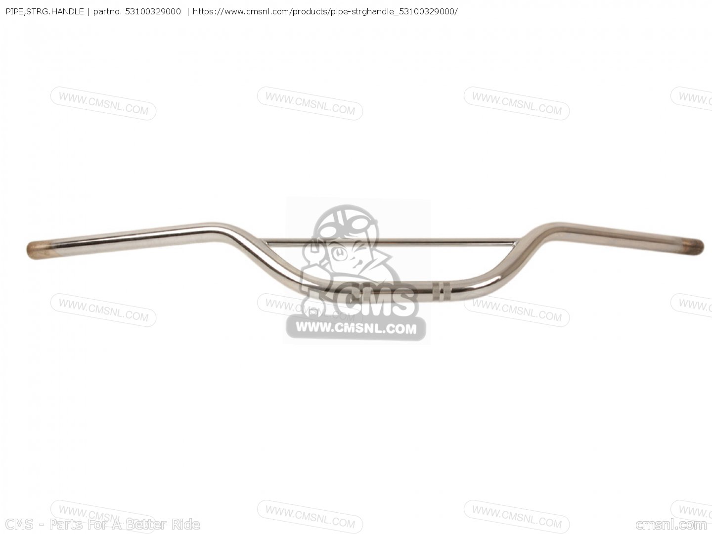 PIPE,STRG.HANDLE for Honda - order at CMSNL