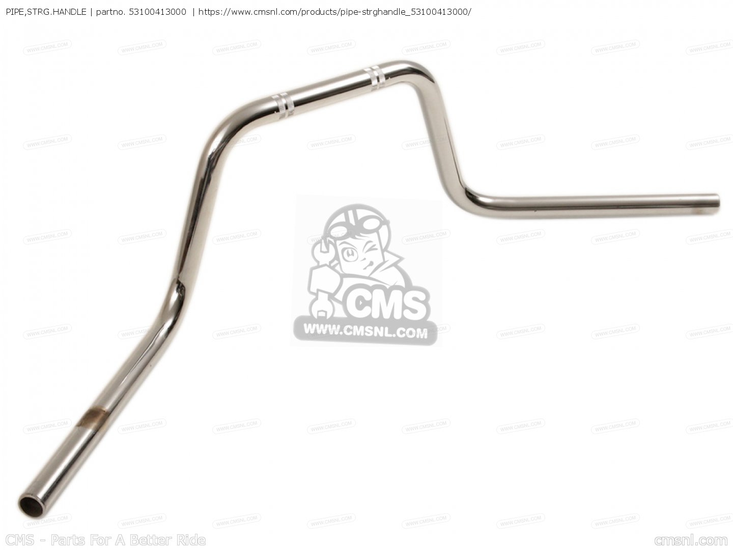 PIPE,STRG.HANDLE for Honda - order at CMSNL