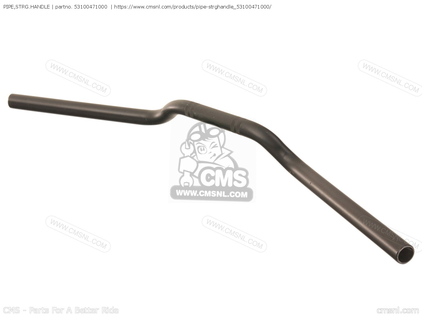 PIPE,STRG.HANDLE for Honda - order at CMSNL