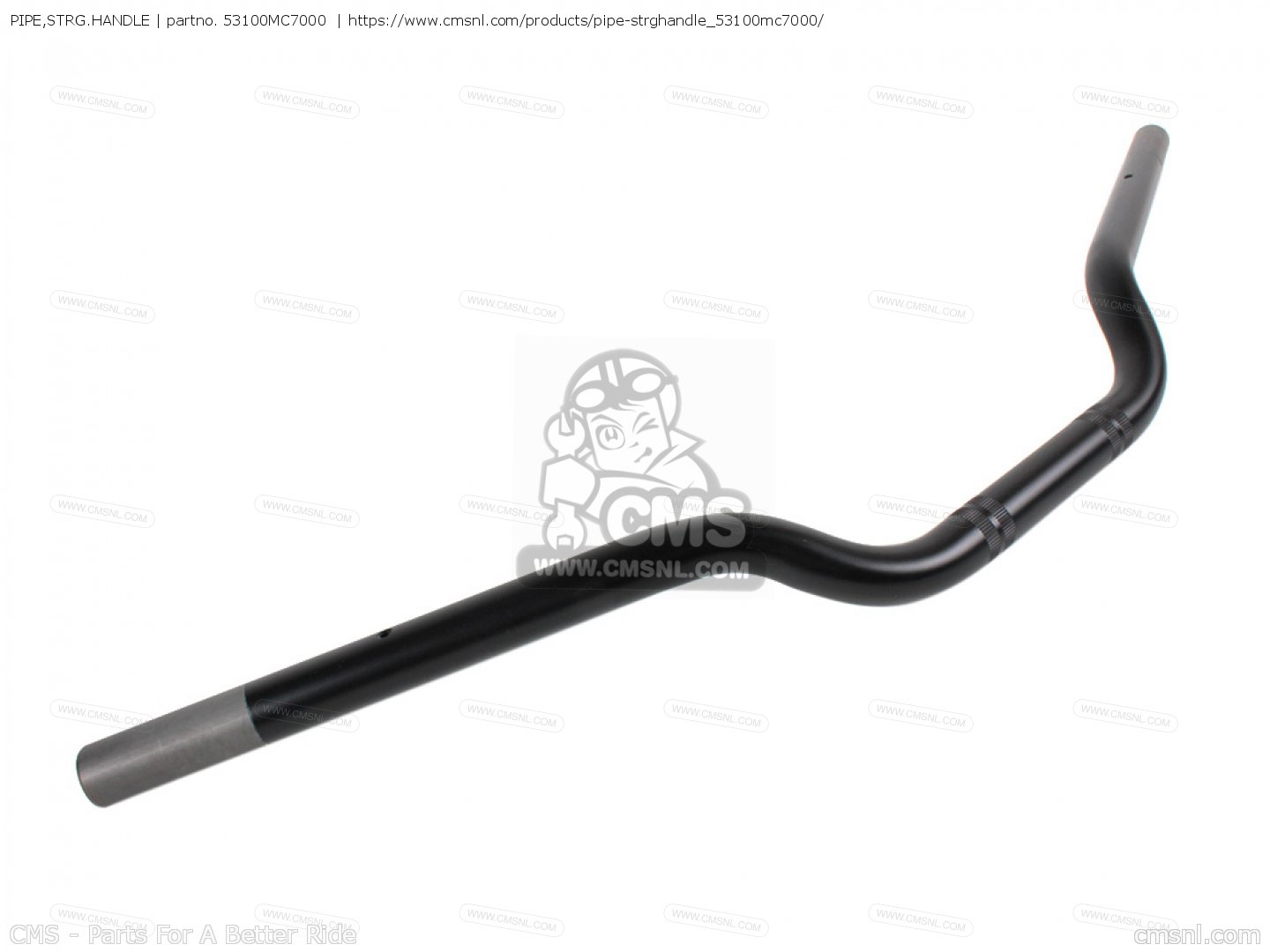 53100MC7000: Pipe,strg.handle Honda - buy the 53100-MC7-000 at CMSNL
