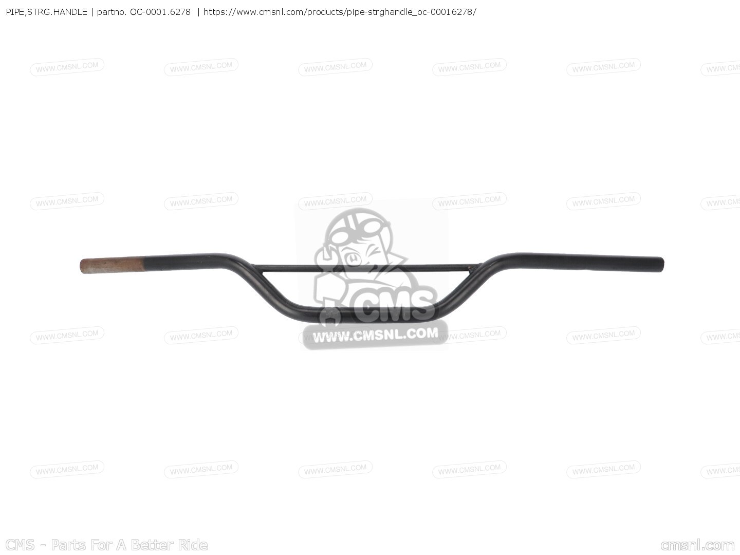 OC-0001.6278: Pipe,strg.handle Honda , an alternative for 53100-MC4-000 ...