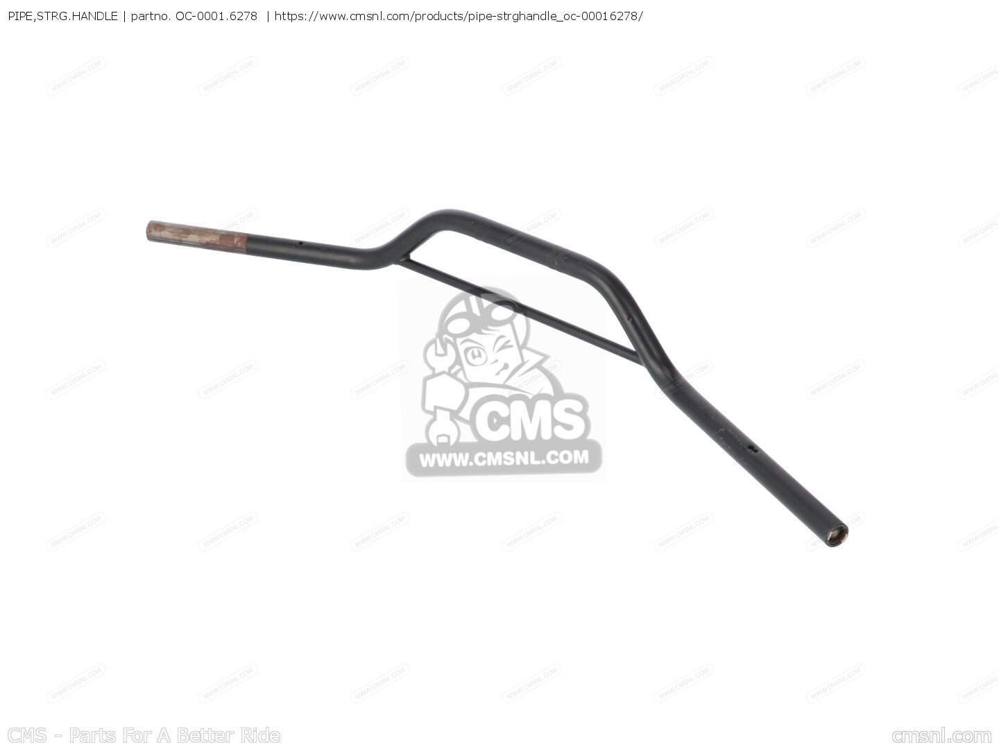 OC-0001.6278: Pipe,strg.handle Honda , an alternative for 53100-MC4-000 ...