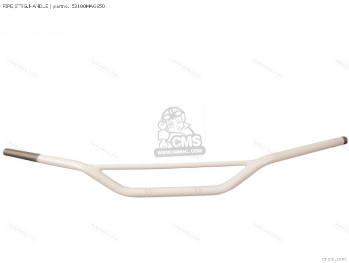 53100MAG650: PIPE,STRG.HANDLE Honda - buy the 53100-MAG-650 at CMSNL