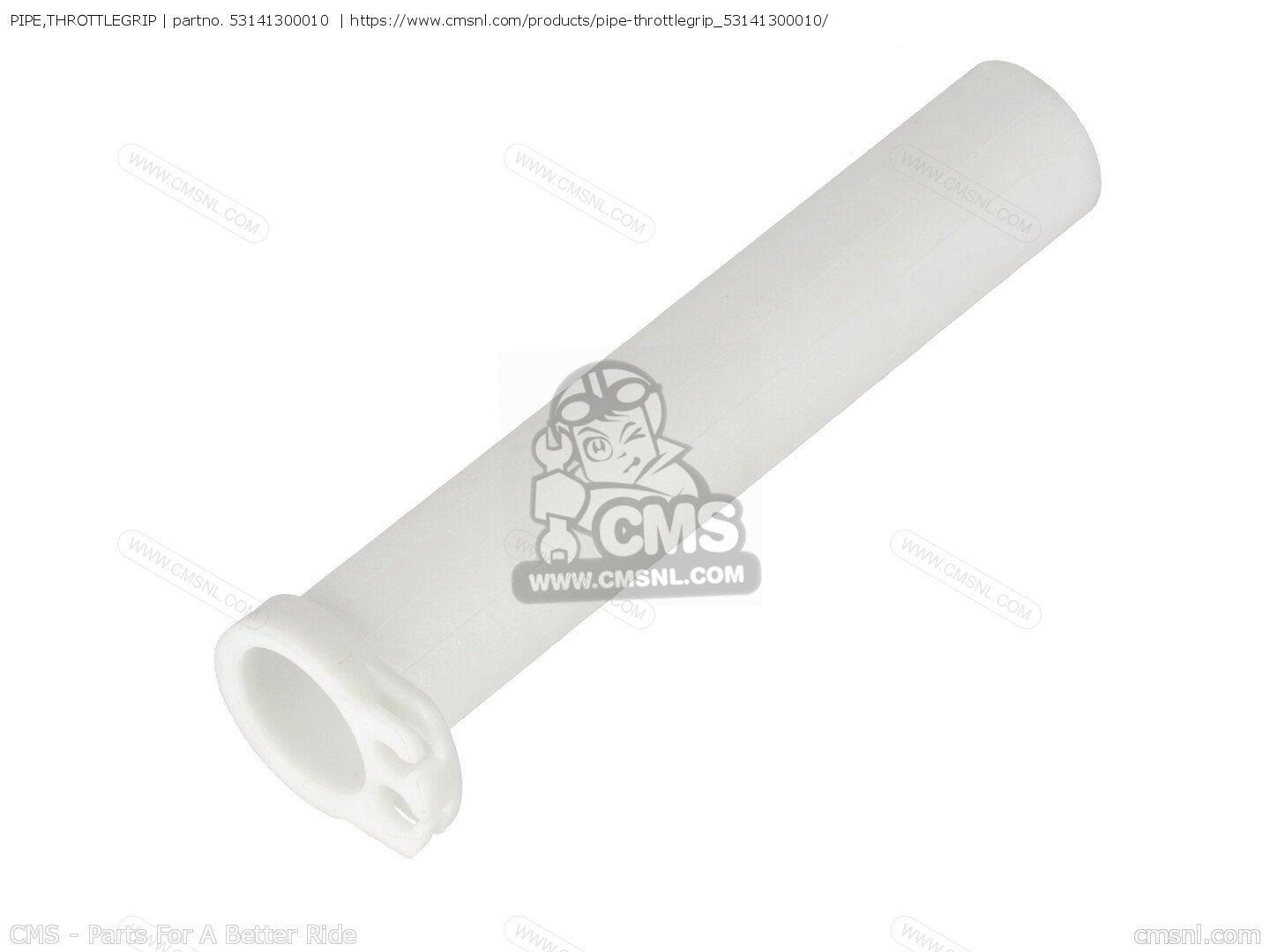 53141300010: PIPE,THROTTLEGRIP Honda - buy the 53141-300-010 at CMSNL