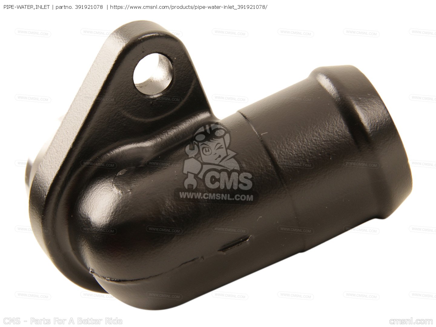 391921078: PIPE-WATER,INLET Kawasaki - buy the 39192-1078 at CMSNL