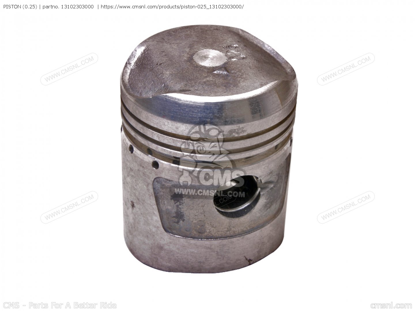 13102303000: PISTON (0.25) Honda - buy the 13102-303-000 at CMSNL
