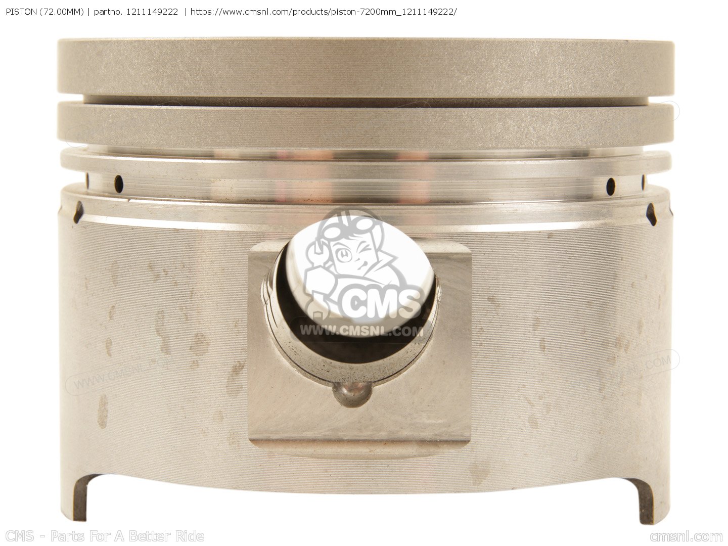 1211149222: PISTON (72.00MM) Suzuki - buy the 12111-49222 at CMSNL