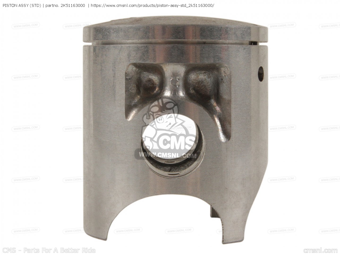 PISTON ASSY (STD) for YZ100 1978 USA - order at CMSNL