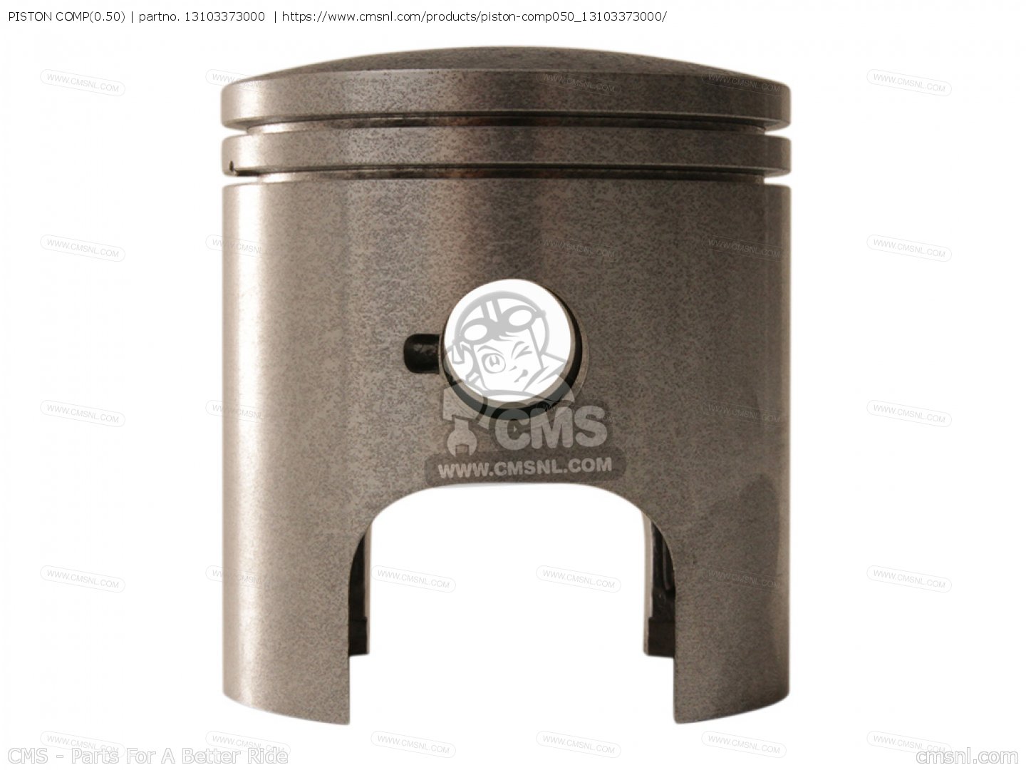 13103373000: PISTON COMP(0.50) Honda - buy the 13103-373-000 at CMSNL