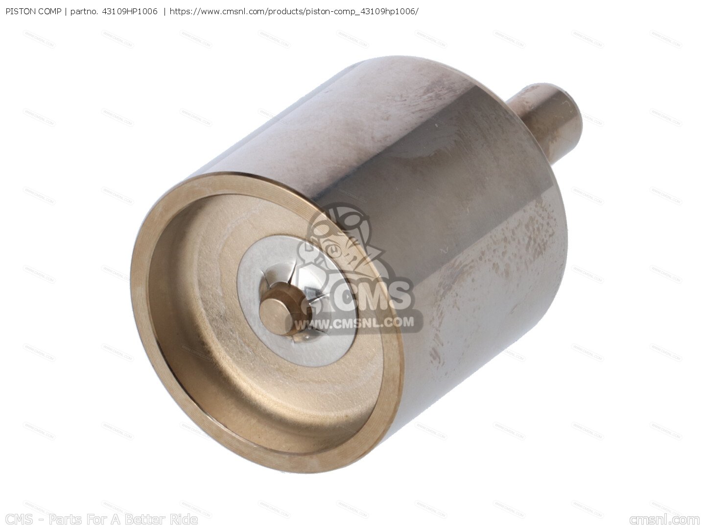 43109HP1006: Piston Comp Honda - buy the 43109-HP1-006 at CMSNL
