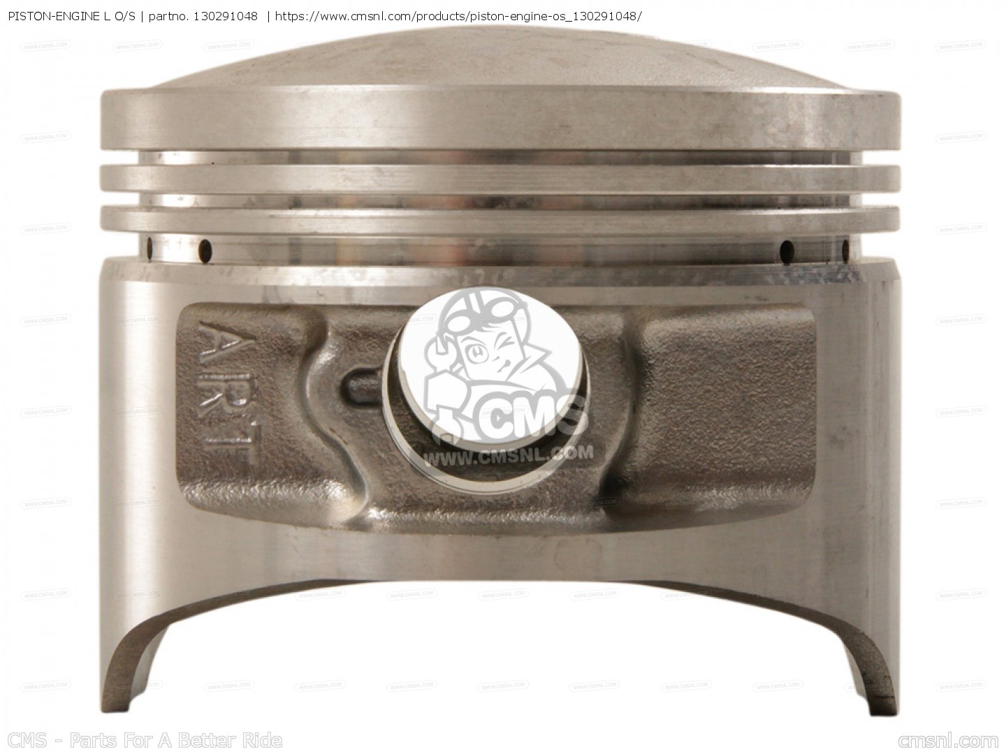 PISTON-ENGINE L,O/S 0 for KL250C1 1983 EUROPE UK IT NR - order at CMSNL