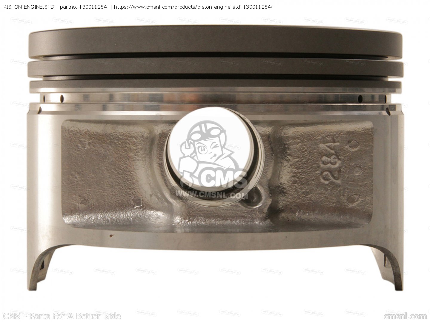 130011284: Piston-engine,std Kawasaki - buy the 13001-1284 at CMSNL