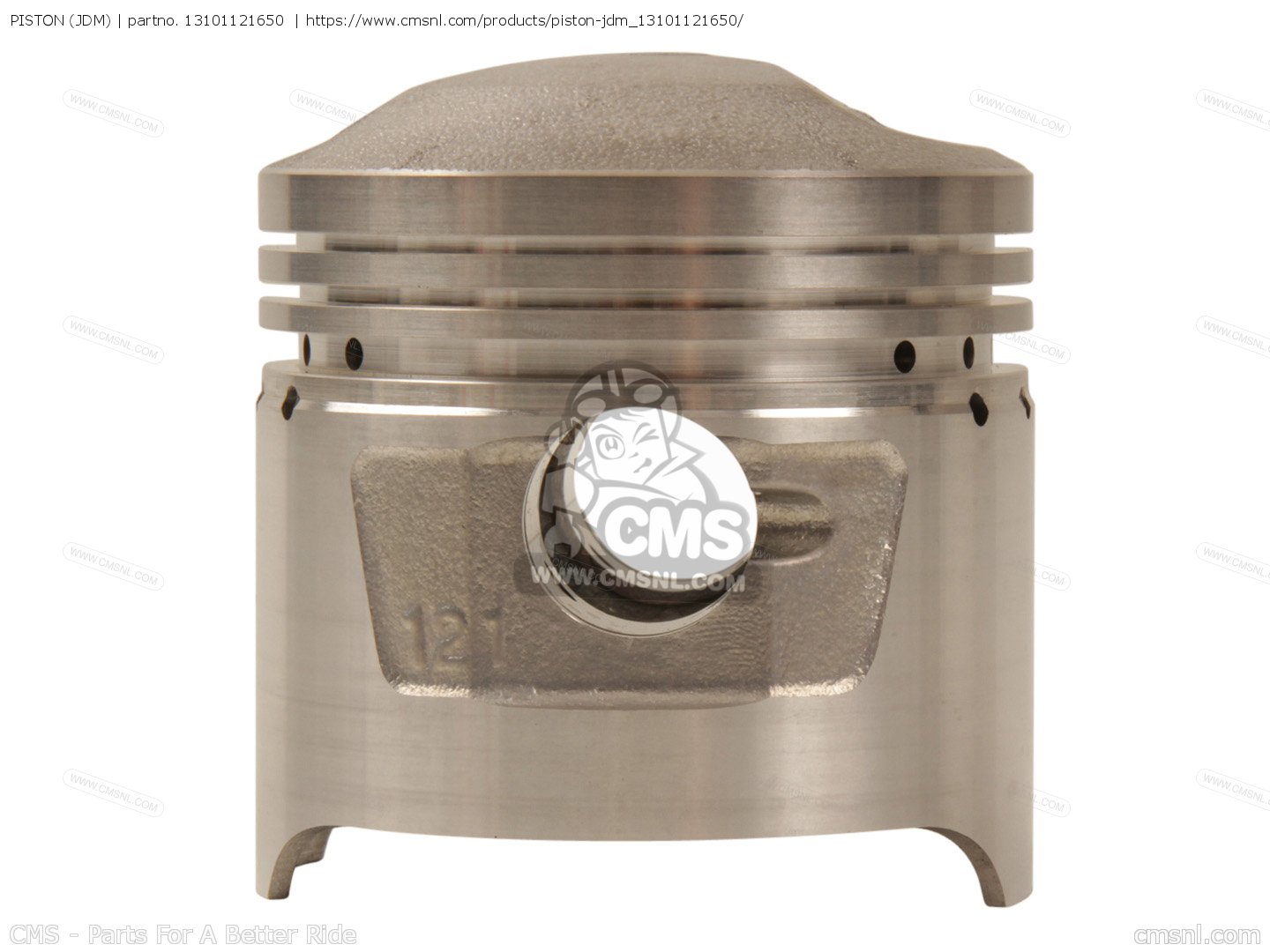 13101121650: PISTON (JDM) Honda - buy the 13101-121-650 at CMSNL