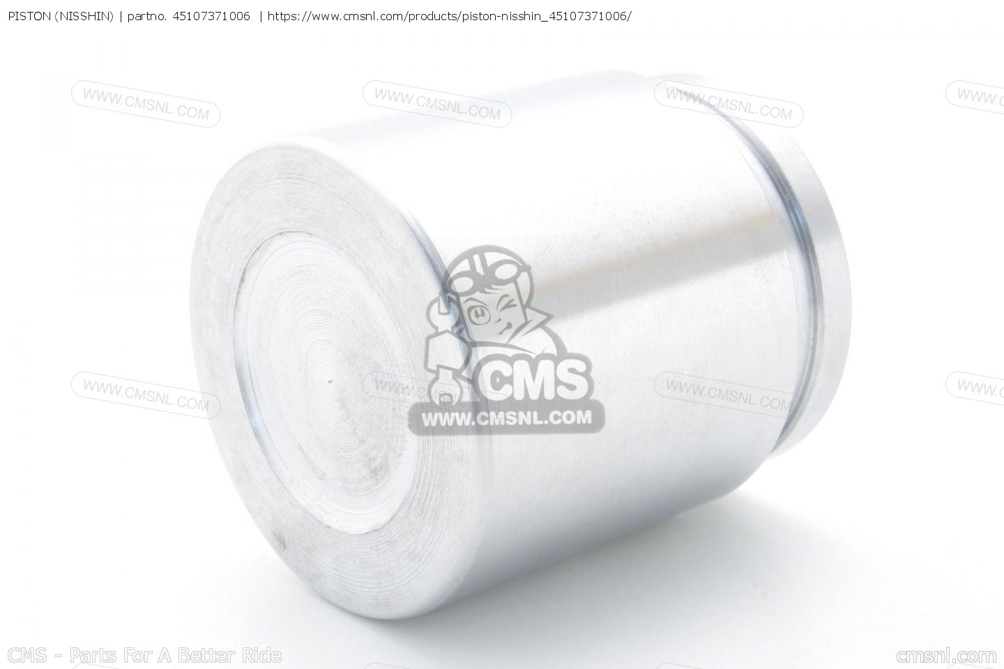 45107371006: PISTON (NISSHIN) Honda - buy the 45107-371-006 at CMSNL