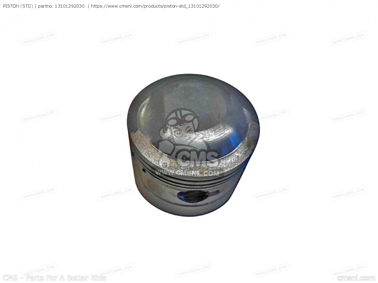 13101292030: PISTON (STD) Honda - buy the 13101-292-030 at CMSNL