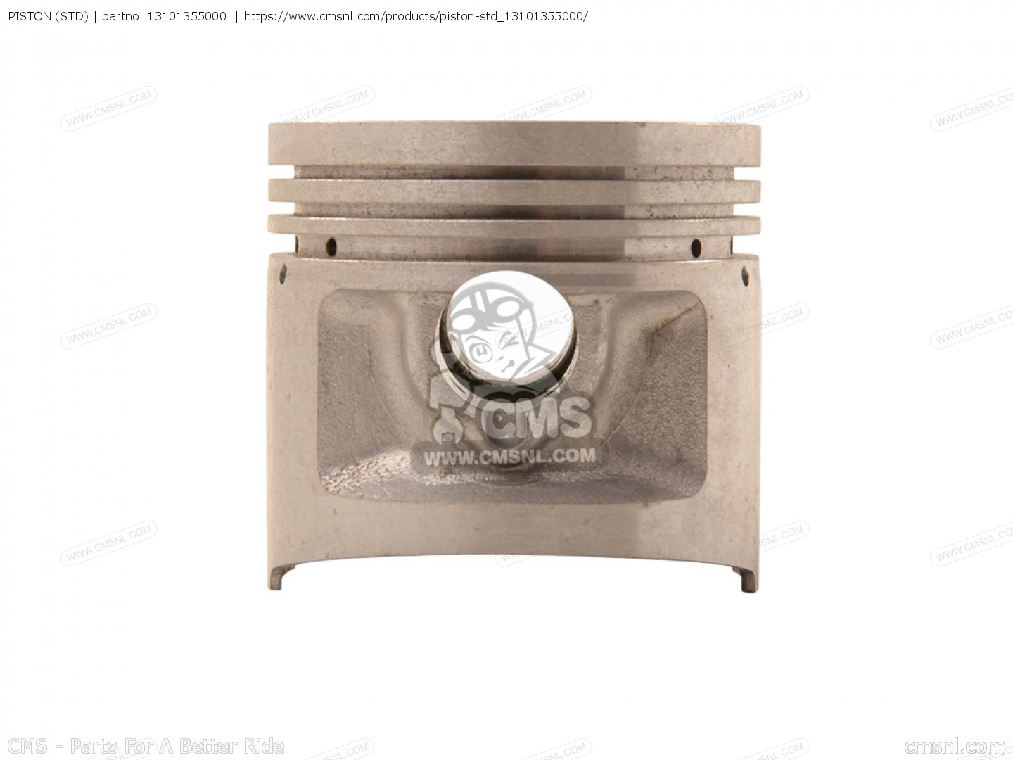 13101355000: PISTON (STD) Honda - buy the 13101-355-000 at CMSNL