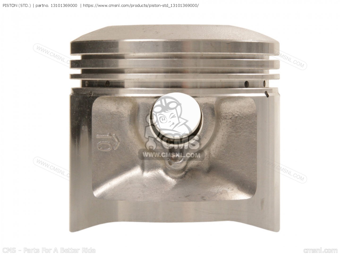 13101369000: PISTON (STD.) Honda - buy the 13101-369-000 at CMSNL