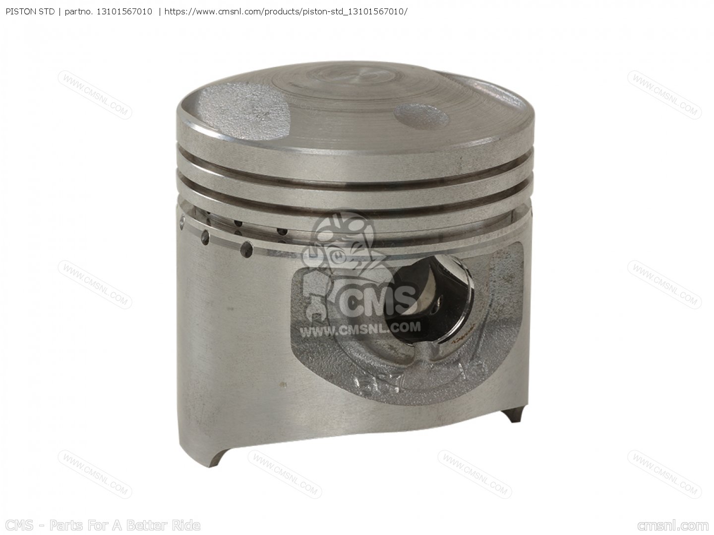 13101567010: PISTON STD Honda - buy the 13101-567-010 at CMSNL