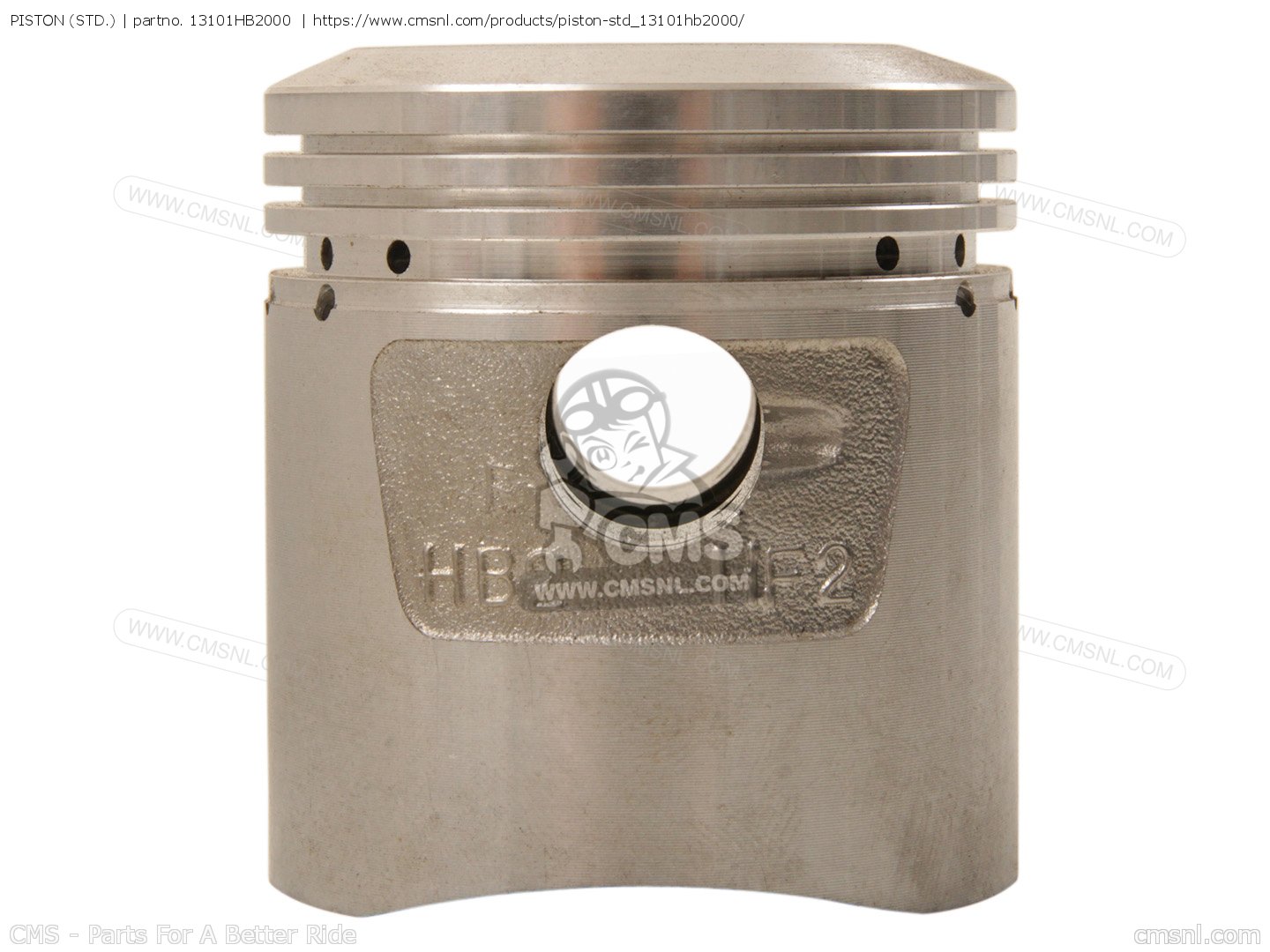 13101HB2000: PISTON (STD.) Honda - buy the 13101-HB2-000 at CMSNL