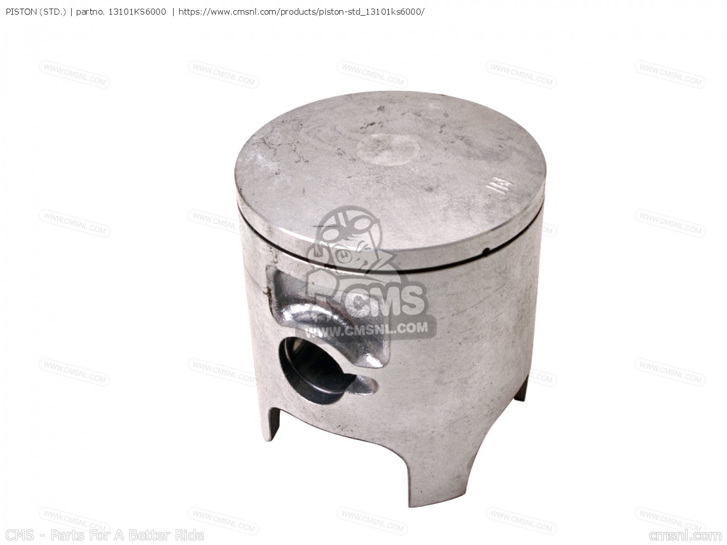 13101KS6000: PISTON (STD.) Honda - buy the 13101-KS6-000 at CMSNL