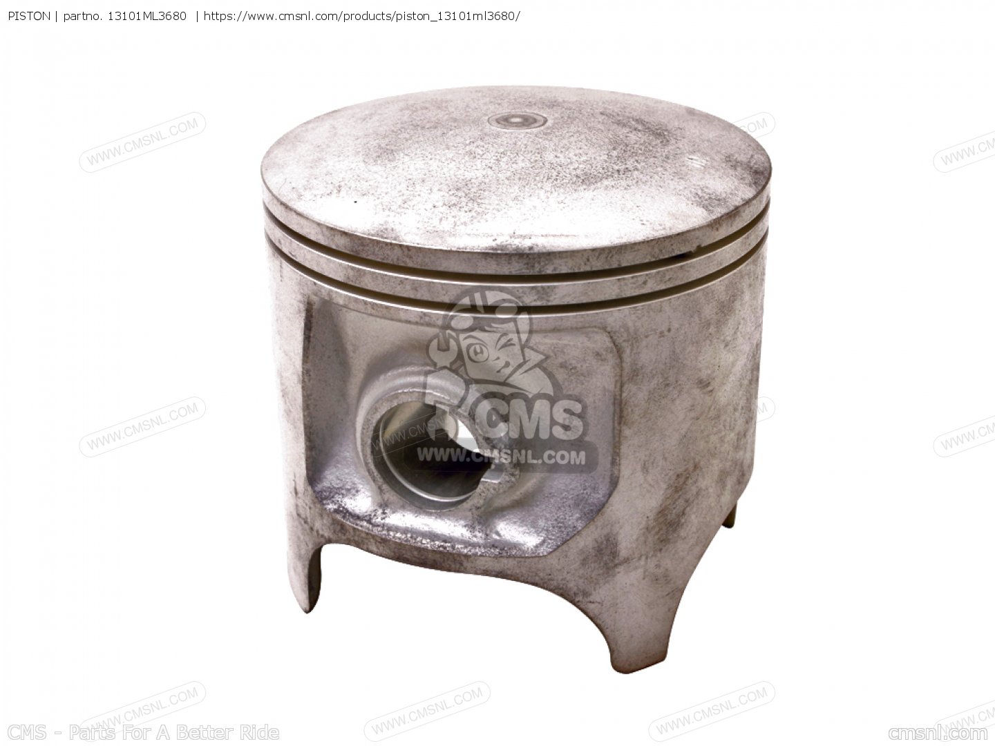 13101ML3680: PISTON (STD) Honda - buy the 13101-ML3-680 at CMSNL