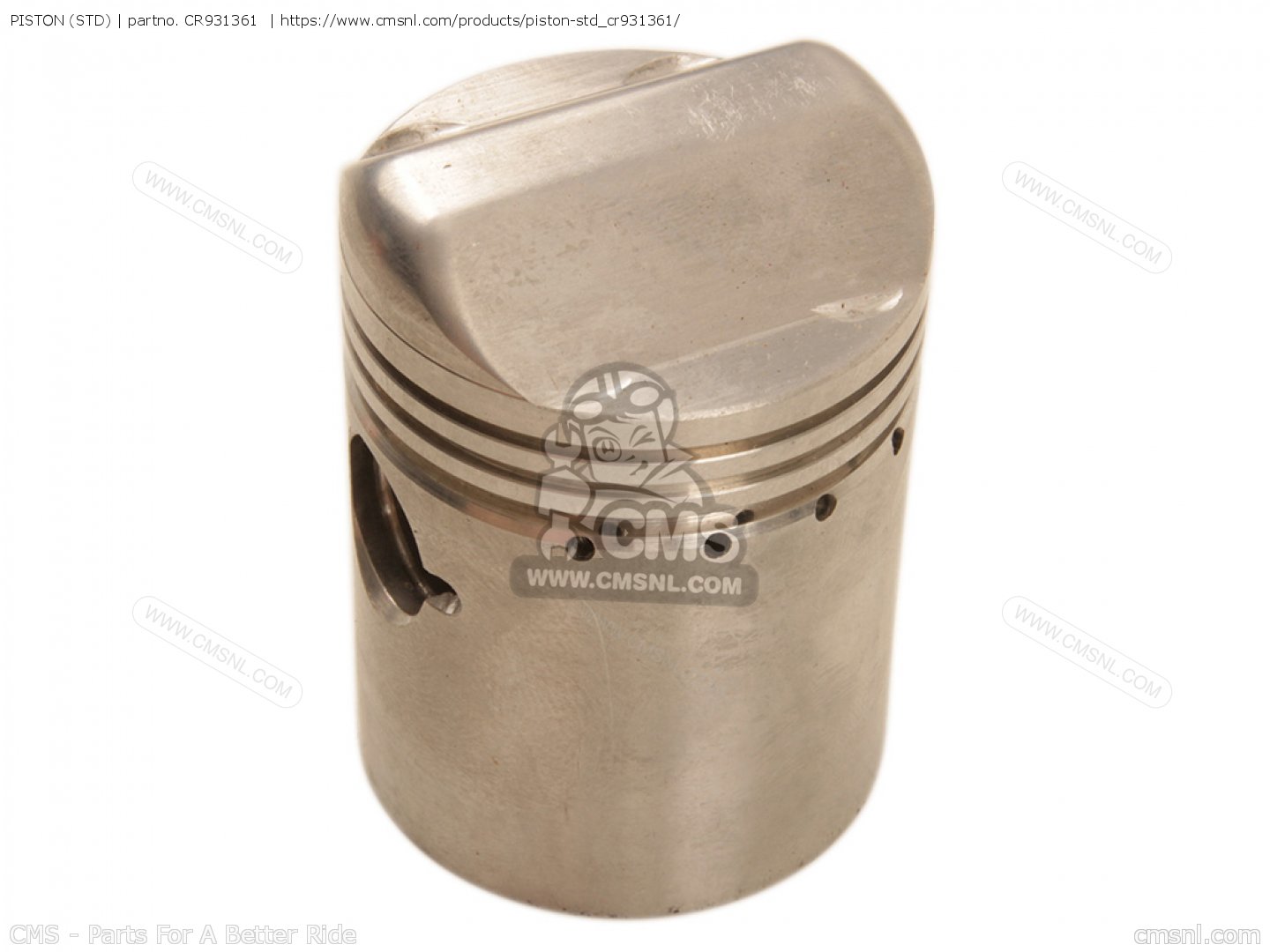 PISTON (STD) for CR93 RACE VERSION - order at CMSNL