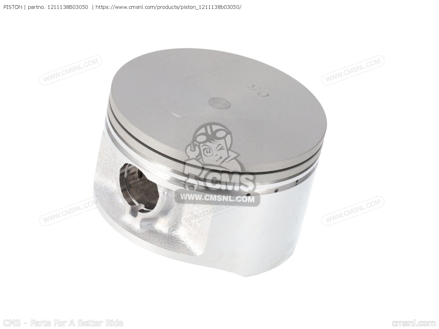 1211138B03050: PISTON Suzuki - buy the 12111-38B03-050 at CMSNL