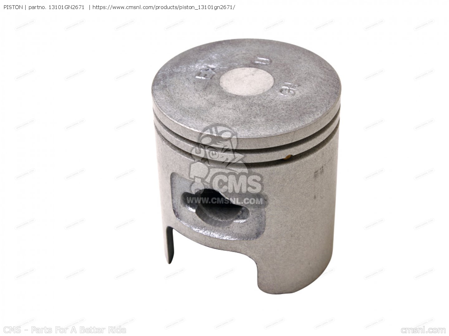 13101GN2671: PISTON Honda - buy the 13101-GN2-671 at CMSNL