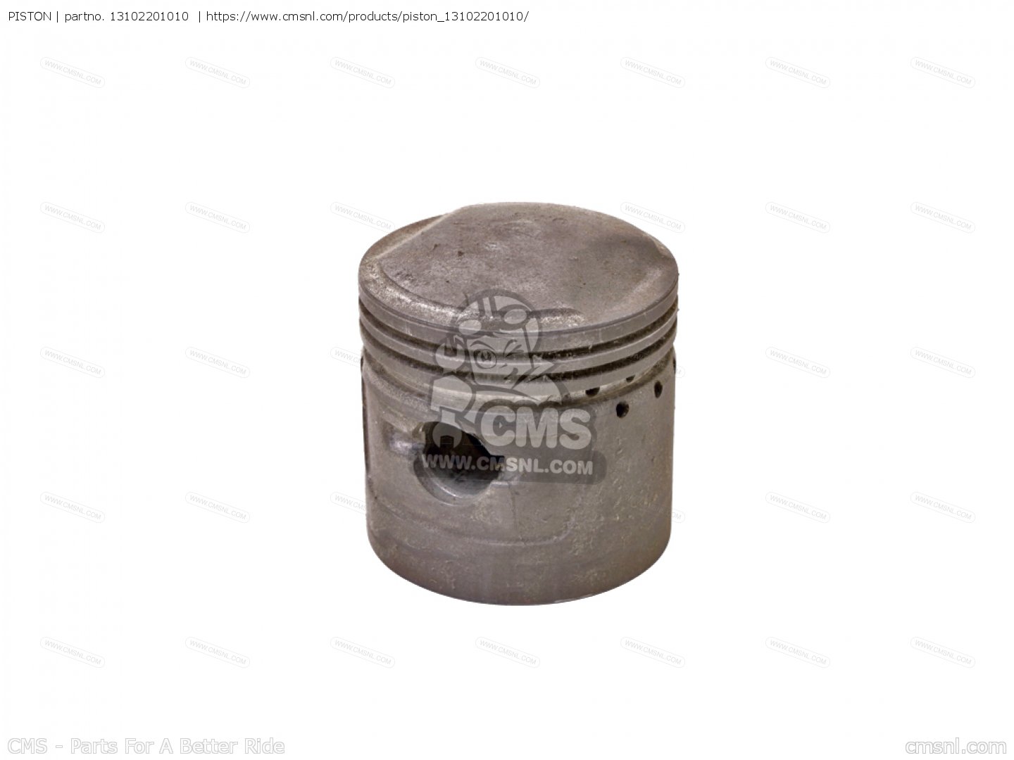 13102201010: PISTON Honda - buy the 13102-201-010 at CMSNL