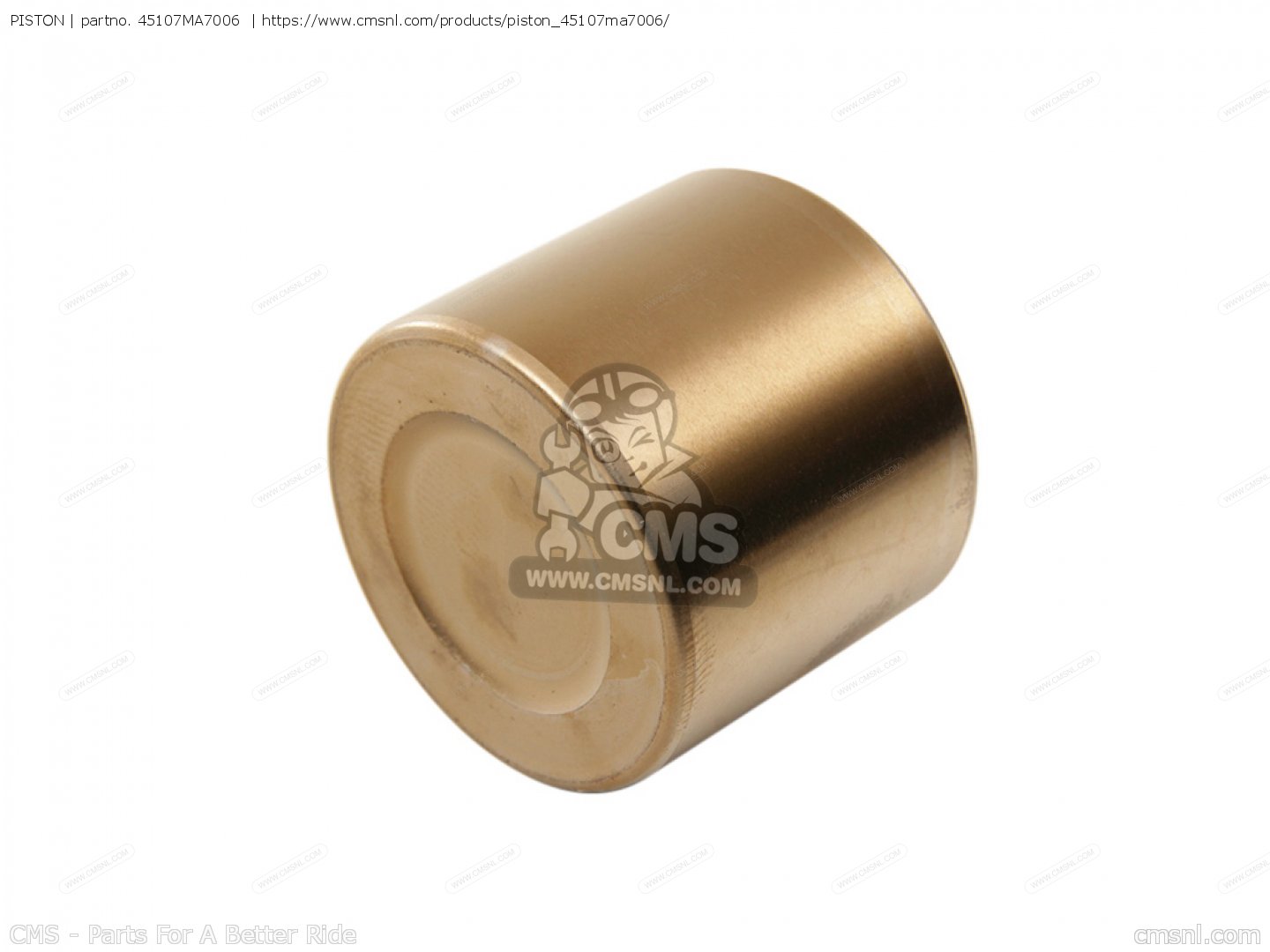 PISTON for CBX550F 1982 (C) - order at CMSNL