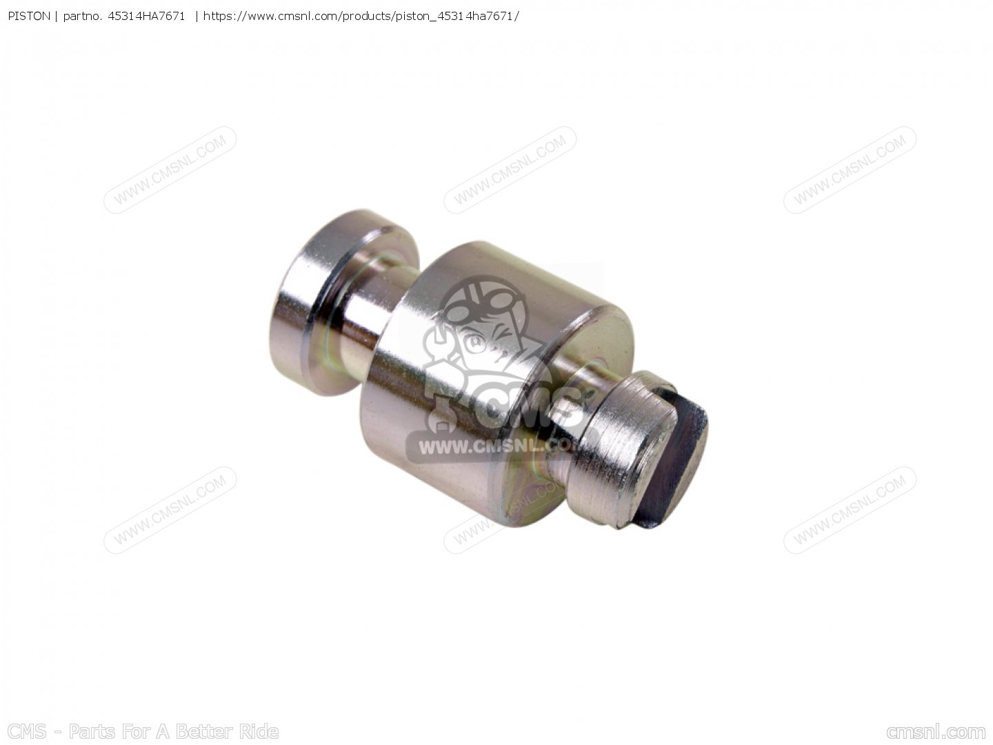 45314HA7671: PISTON Honda - buy the 45314-HA7-671 at CMSNL