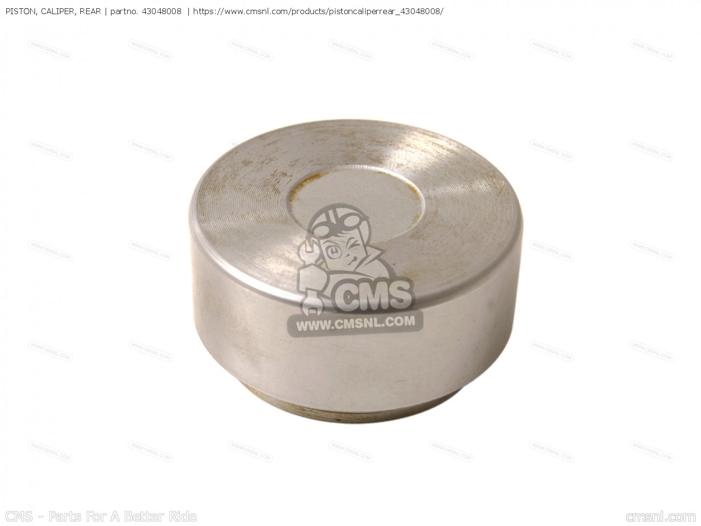 43048008: PISTON-CALIPER,RR Kawasaki - buy the 43048-008 at CMSNL