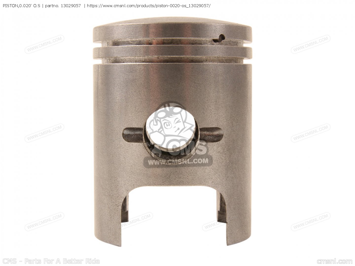 13029057: PISTON-ENGINE-L,O/S 0 Kawasaki - buy the 13029-057 at CMSNL