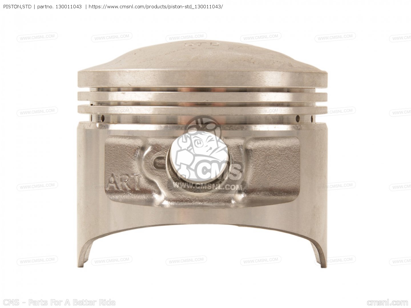 130011043: PISTON-ENGINE,STD Kawasaki - buy the 13001-1043 at CMSNL