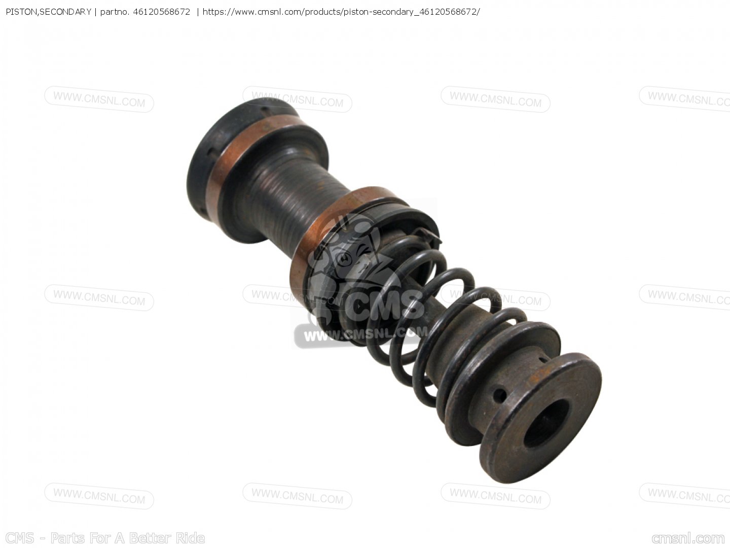 46120568672: PISTON,SECONDARY Honda - buy the 46120-568-672 at CMSNL