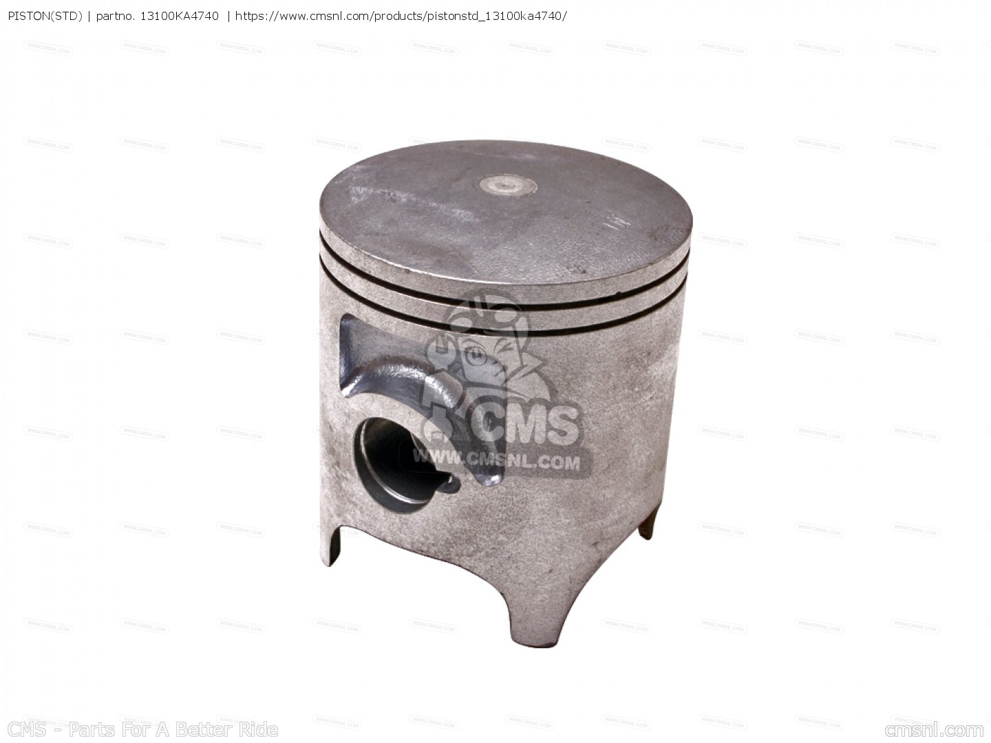13100KA4740: PISTON(STD) Honda - buy the 13100-KA4-740 at CMSNL