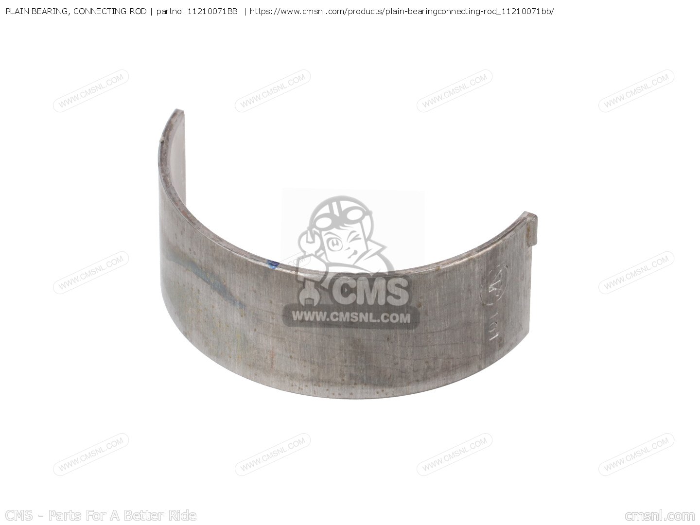 11210071BB: PLAIN BEARING, CONNECTING ROD Ducati - buy the 11210071BB ...