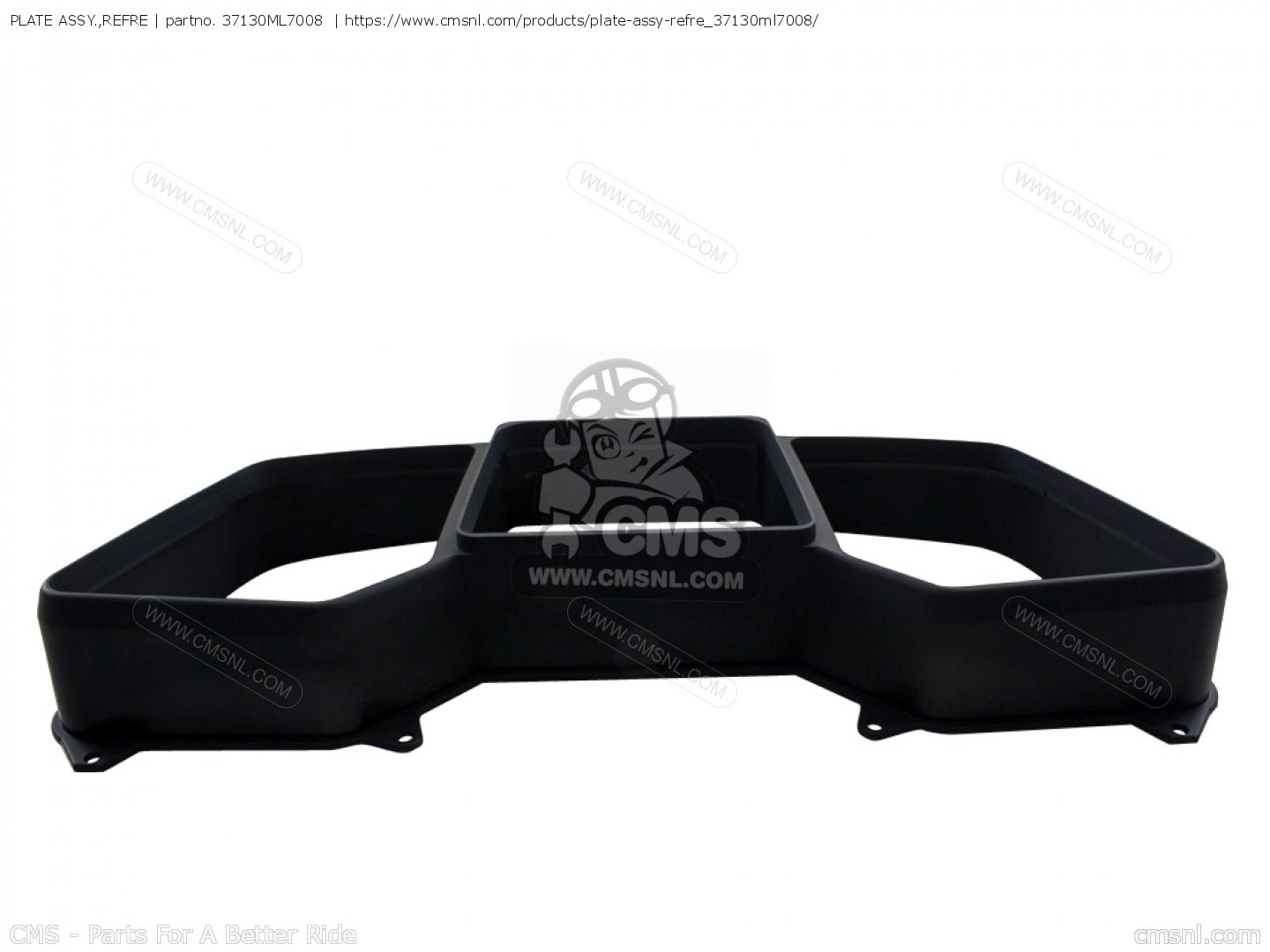 37130ML7008: Plate Assy.,refre Honda - buy the 37130-ML7-008 at CMSNL