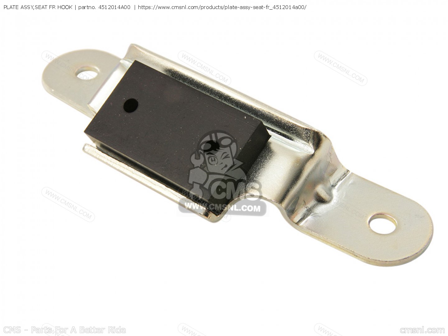 PLATE ASSY,SEAT FR HOOK for DR600R 1988 (J) (E02 E04 E06 E15 E16 E17 ...