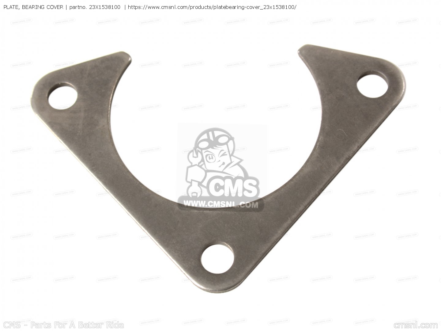 PLATE, BEARING COVER for Yamaha - order at CMSNL