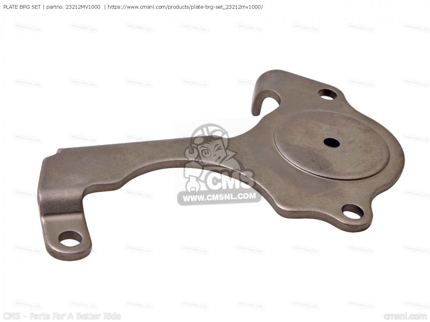 PLATE BRG SET for NV400C STEED 1990 (L) JAPAN NC26-110 - order at CMSNL