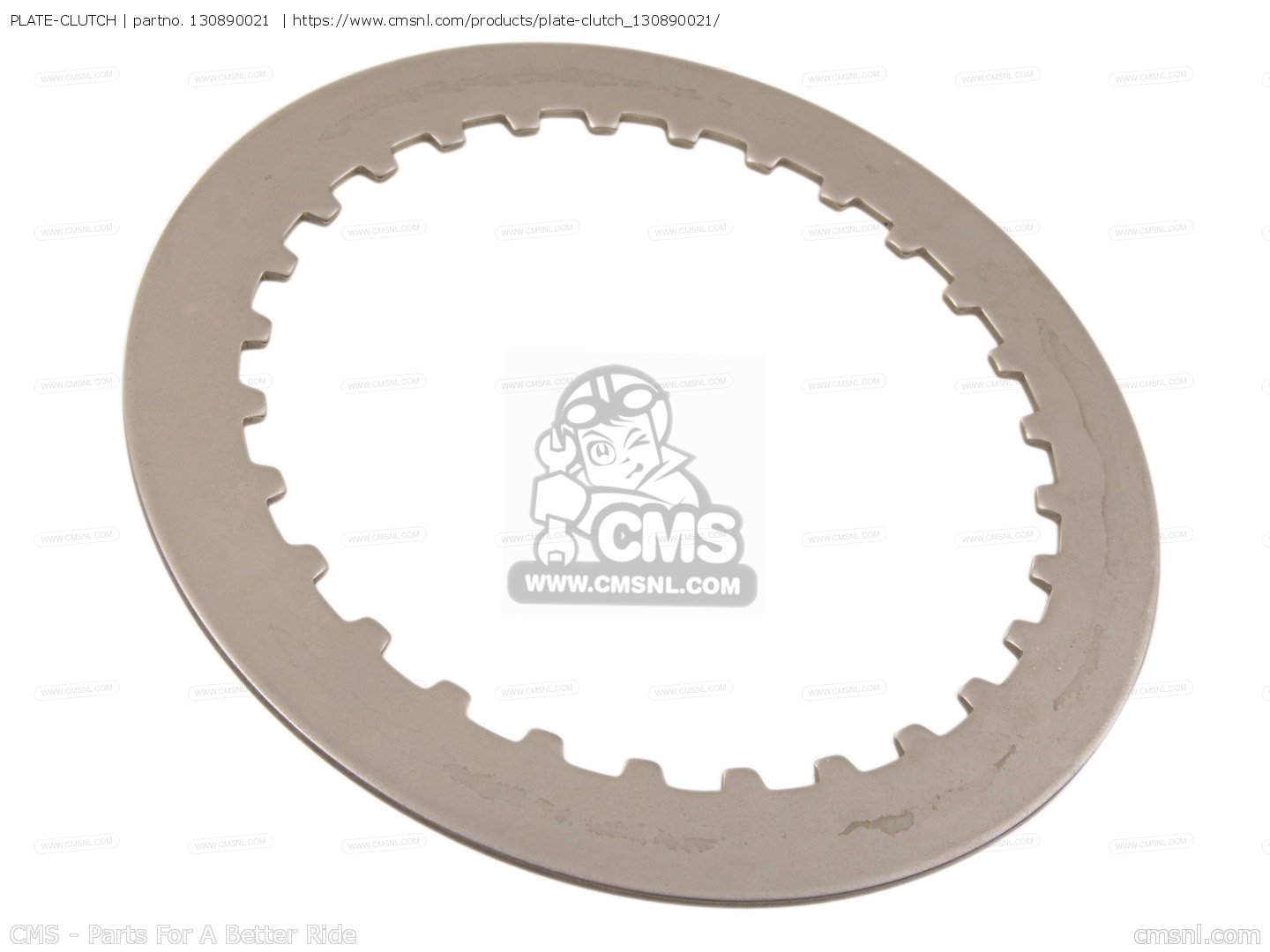 130890021: Plate-clutch,t=2.0 (nas) Kawasaki - buy the 13089-0021 at CMSNL