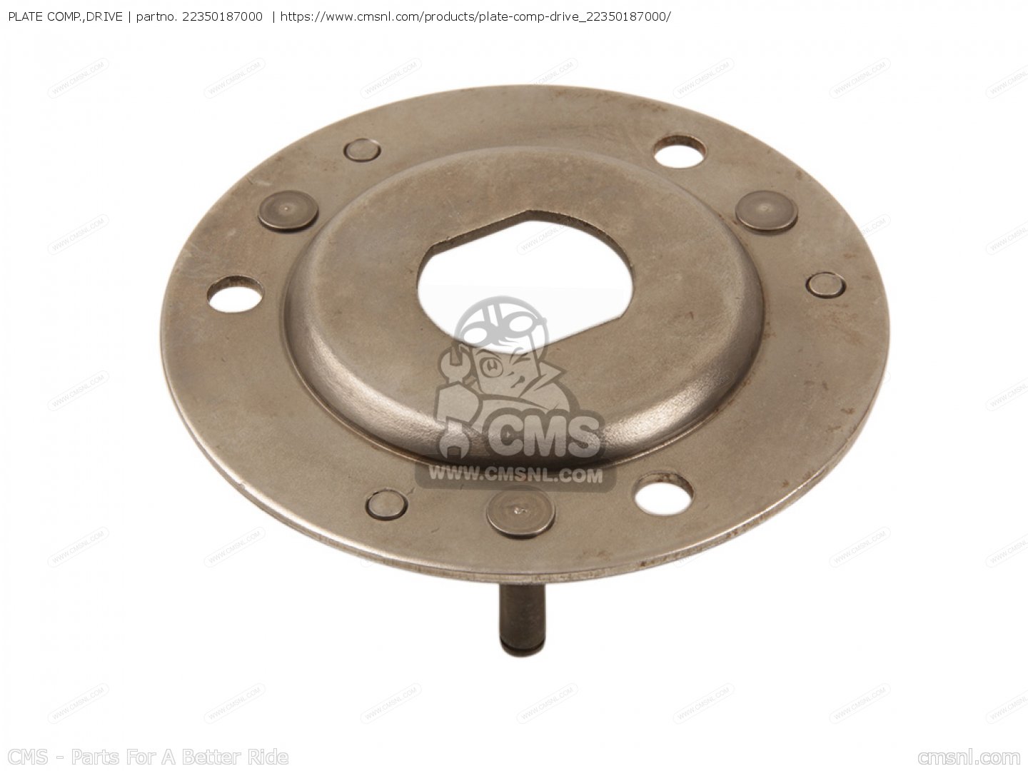 PLATE COMP.,DRIVE for NX50M EXPRESS SR 1982 (C) USA - order at CMSNL