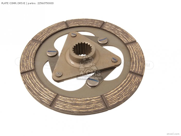 22560750003: Plate Comp.,drive Honda - buy the 22560-750-003 at CMSNL