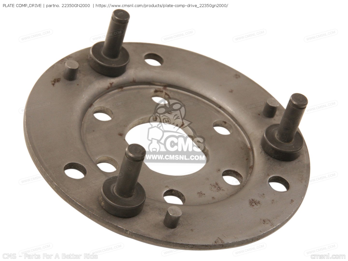 PLATE COMP.,DRIVE for Honda - order at CMSNL