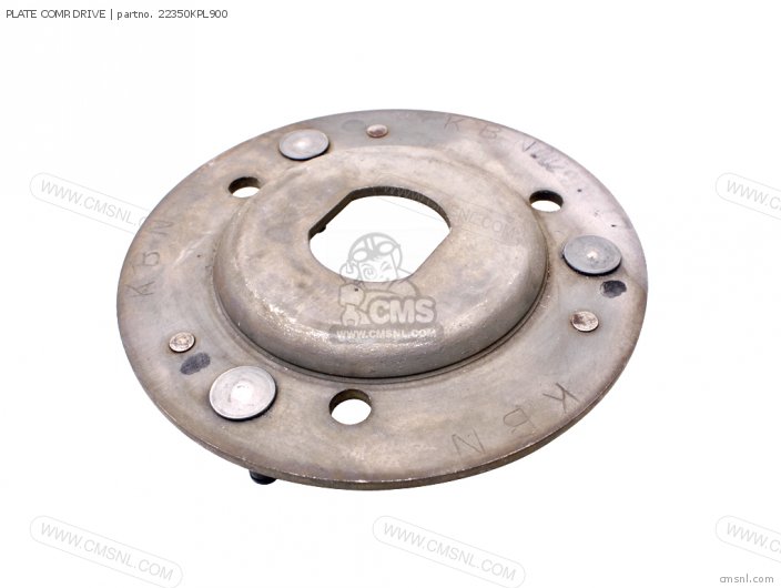 22350KPL900: PLATE COMP.DRIVE Honda - buy the 22350-KPL-900 at CMSNL
