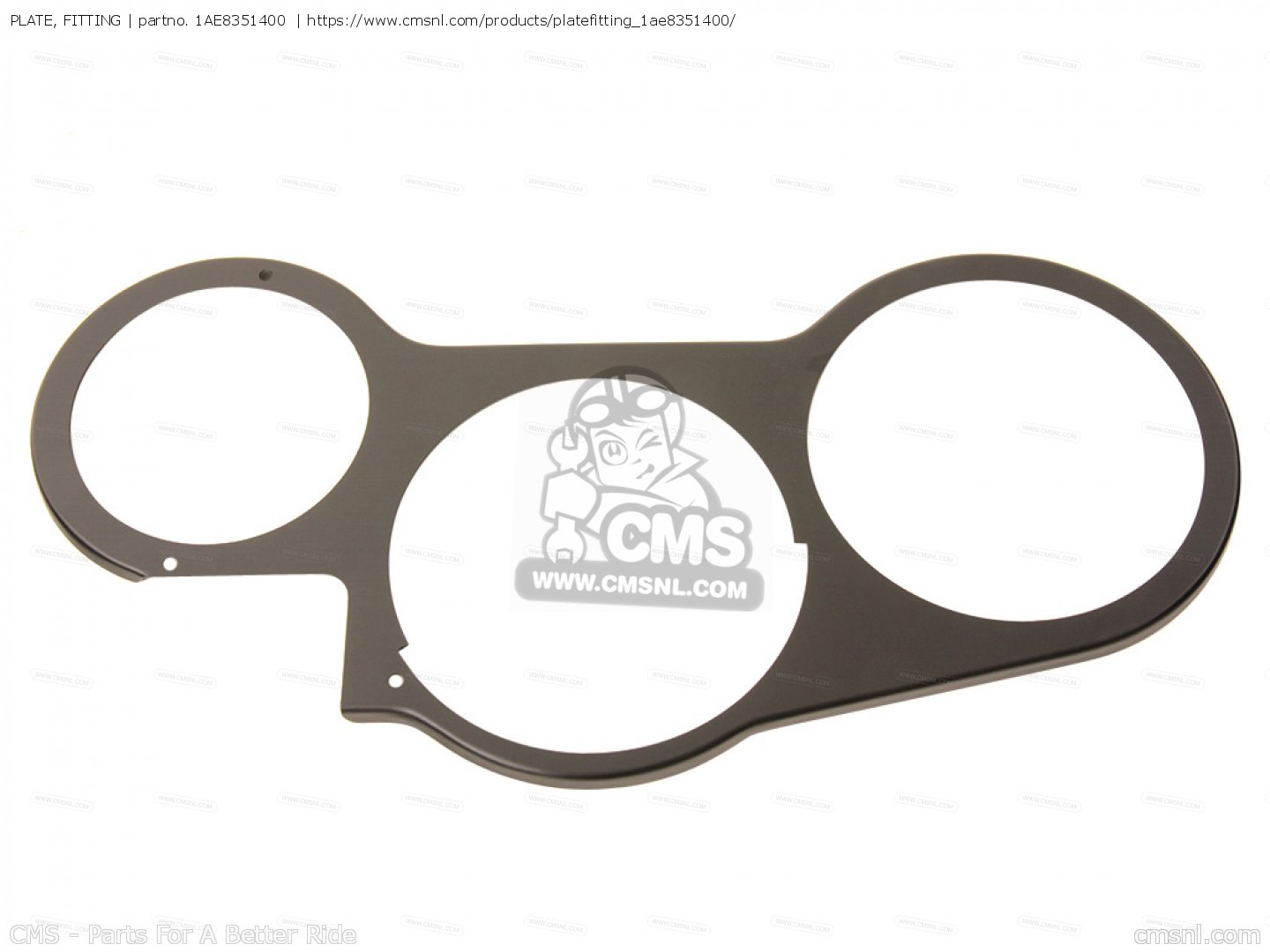 PLATE, FITTING for Yamaha - order at CMSNL