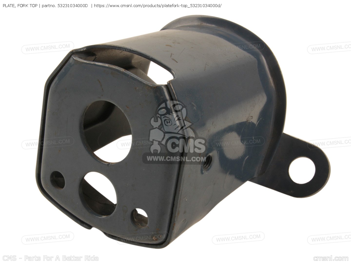 53231034000D: PLATE, FORK TOP Honda - buy the 53231-034-000D at CMSNL