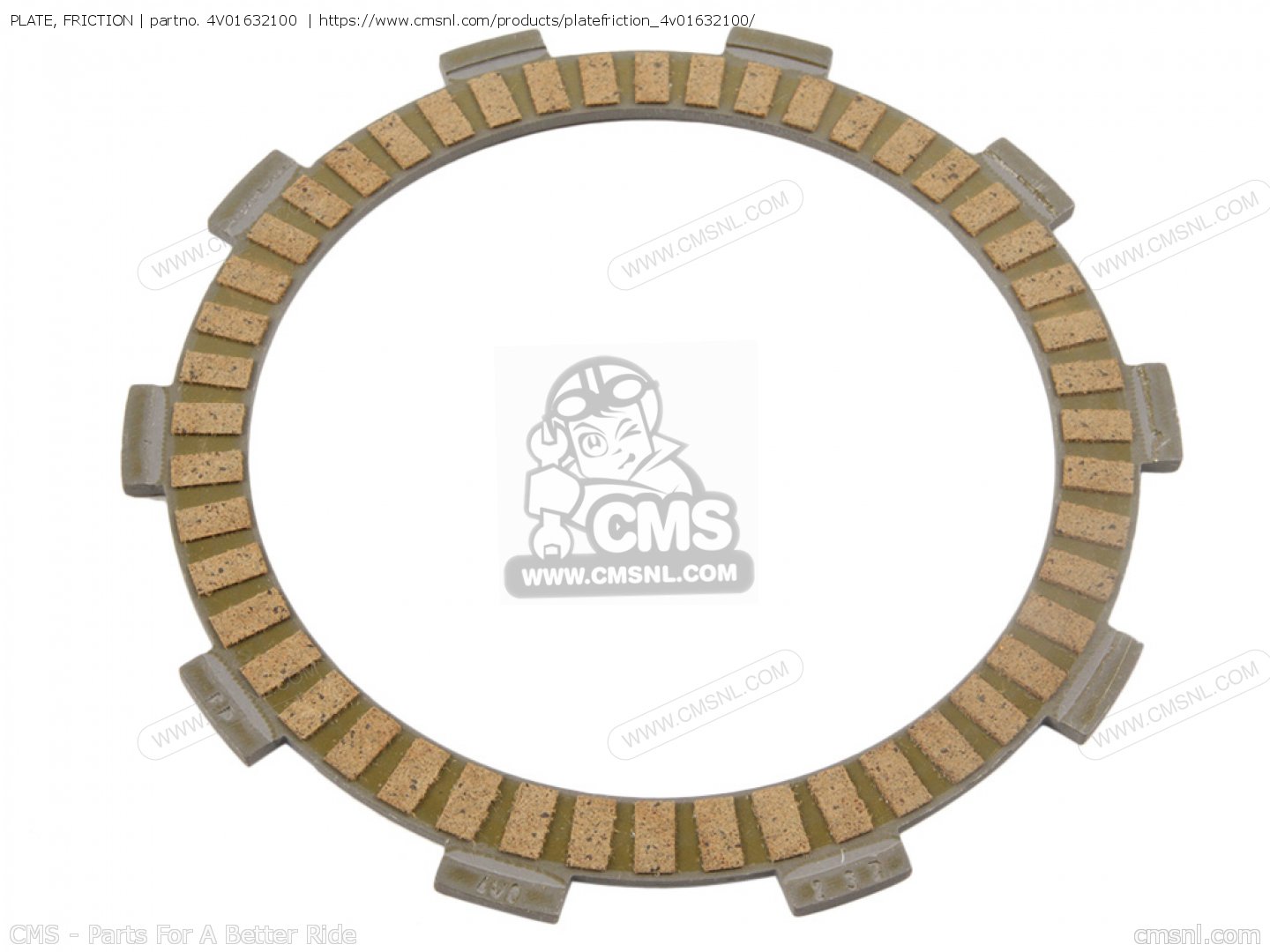 PLATE, FRICTION (NAS) for Yamaha - order at CMSNL